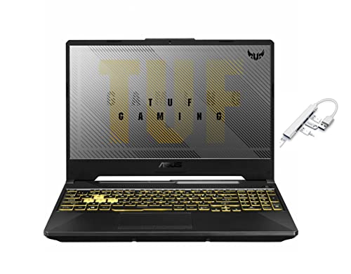Asus TUF F15 15.6" 144Hz FHD Gaming Laptop | Intel Core i7-10870H | NVIDIA GeForce GTX 1660 Ti | Backlit Keyboard | Windows 10 | Gray (Grey, 16GB DDR4 | 512GB SSD)