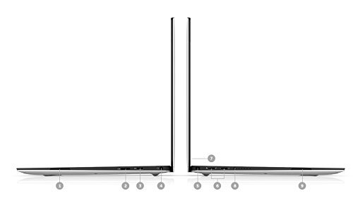 2018 Dell XPS 9370 Laptop, 13.3in UHD InfinityEdge Touch Display, 8th Gen Intel Core i7-8550U, 8GB RAM, 256 GB SSD, Fingerprint Reader, Windows 10, Silver (Renewed)