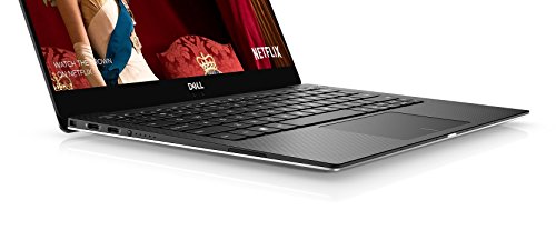 2018 Dell XPS 9370 Laptop, 13.3in UHD InfinityEdge Touch Display, 8th Gen Intel Core i7-8550U, 8GB RAM, 256 GB SSD, Fingerprint Reader, Windows 10, Silver (Renewed)