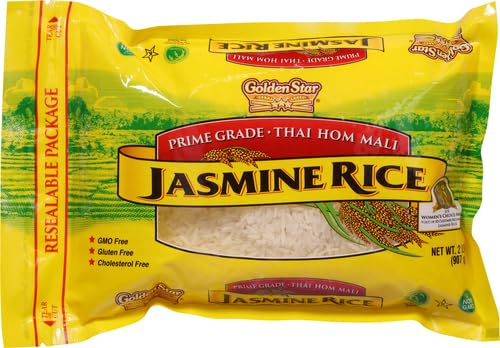 Golden Star Jasmine Rice, 32 Oz