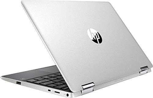 HP Pavilion x360 Premium 2 in 1 Laptop Computer, Intel Quad-Core Pentium Silver N5000 Processor, 11.6" HD IPS Touchscreen Display, 4GB DDR4 128GB SSD, HD Camera B&O USB-C HDMI WiFi BT 4.2 Win 10