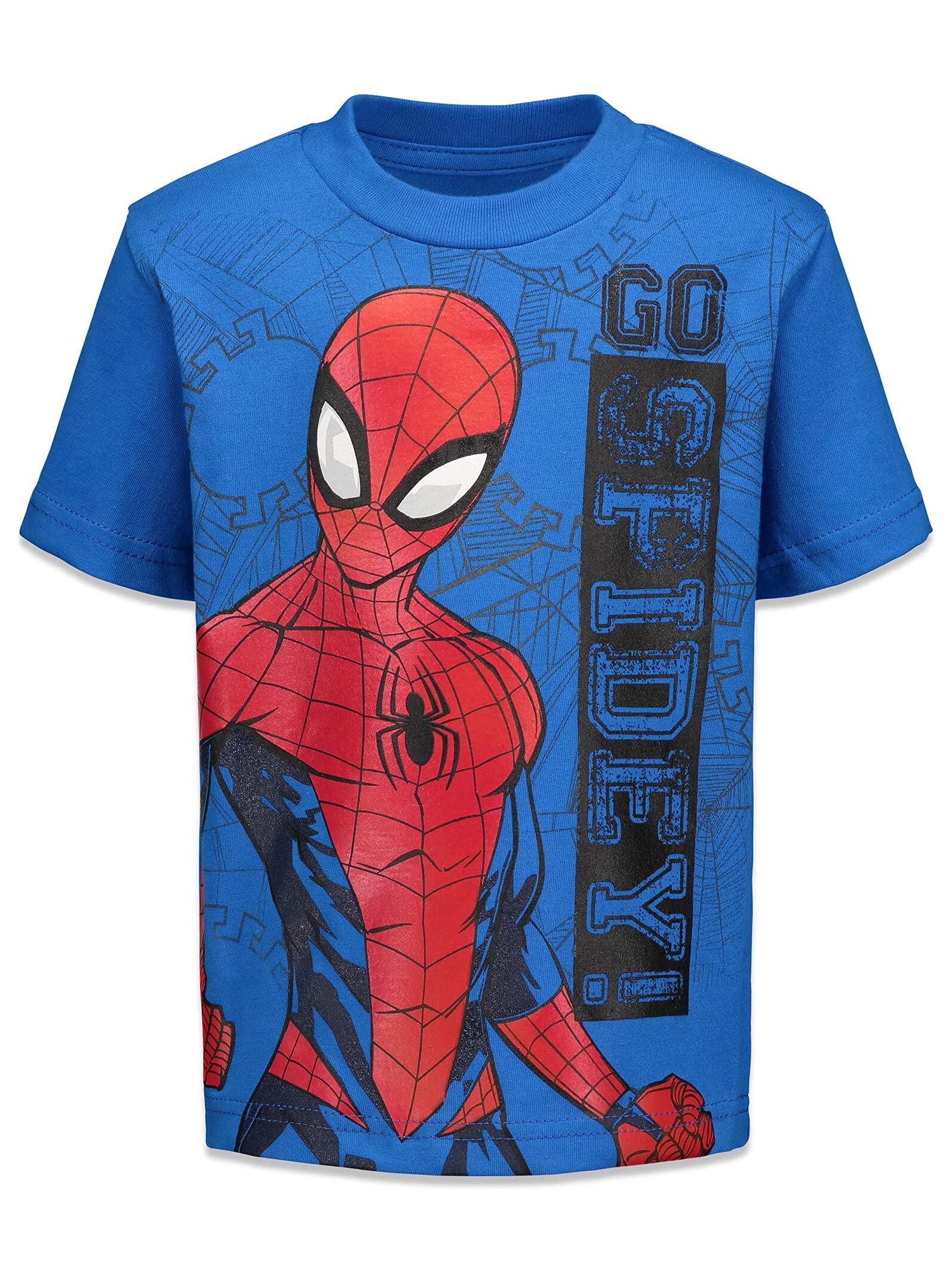 Marvel Spider-Man Big Boys 4 Pack T-Shirts Spiderman 10