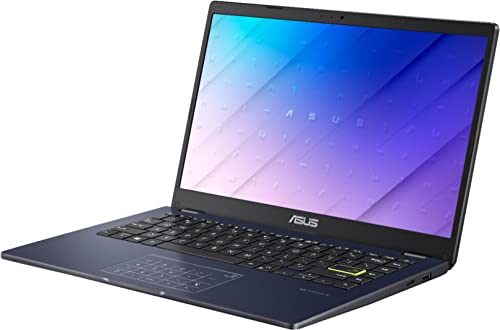 ASUS 2022 14" Thin Light Business Student Laptop Computer, Intel Celeron N4020 Processor, 4GB DDR4 RAM, 320 GB Storage, 12Hours Battery, Webcam, Zoom Meeting, Win11 + 1 Year Office 365, Black