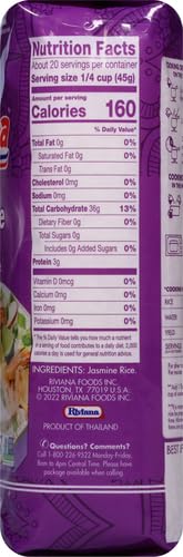 Mahatma Jasmine Rice, 2lb Bag of Rice, Thai, Indian, or Cambodian Fragrant Flavored Rice, Stovetop or Microwave Rice