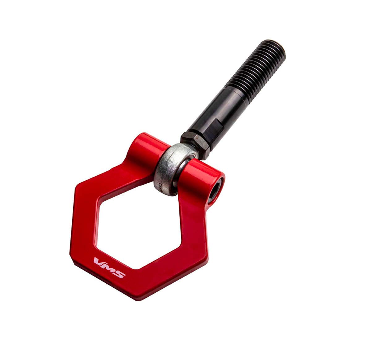 VMS RACING Rear Tow Hook in RED Compatible with Chevy Chevrolet Corvette C7 Z06 ZR1 Stingray Oval Track 14-19 2014-2019