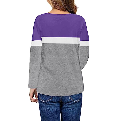 Infant Toddler Baby Boy Girl Sweatshirt Pullover Unisex Casual Solid Sports Sweatshirt T-Shirt Tops Baby Sweatshirts Purple