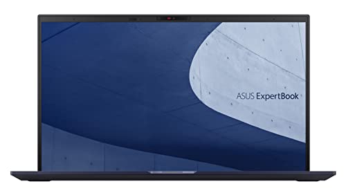 ASUS ExpertBook B9 Intel EVO Thin & Light Laptop, 14โ FHD, Intel Core i7-1255U, 2TB SSD, 32GB LPDDR5 RAM, Military Grade Durable, Webcam Privacy Shield, Win 11 Pro, Black, B9450CBA-XVE77