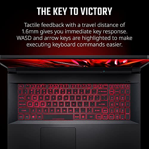 Acer Nitro 5 AN517-54-79L1 Gaming Laptop | Intel Core i7-11800H | NVIDIA GeForce RTX 3050Ti GPU | 17.3" FHD 144Hz IPS Display | 16GB DDR4 | 1TB NVMe SSD | Killer Wi-Fi 6 | Backlit KB | Win 11
