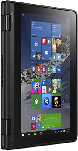 Lenovo ThinkPad Yoga 11E 11.6" HD 2-in-1 Touchscreen Laptop, Intel Celeron N4120, 4GB RAM 256GB SSD, Intel UHD Graphics 600, Webcam, HDMI, WiFi, Bluetooth, Windows 10 Pro, Black