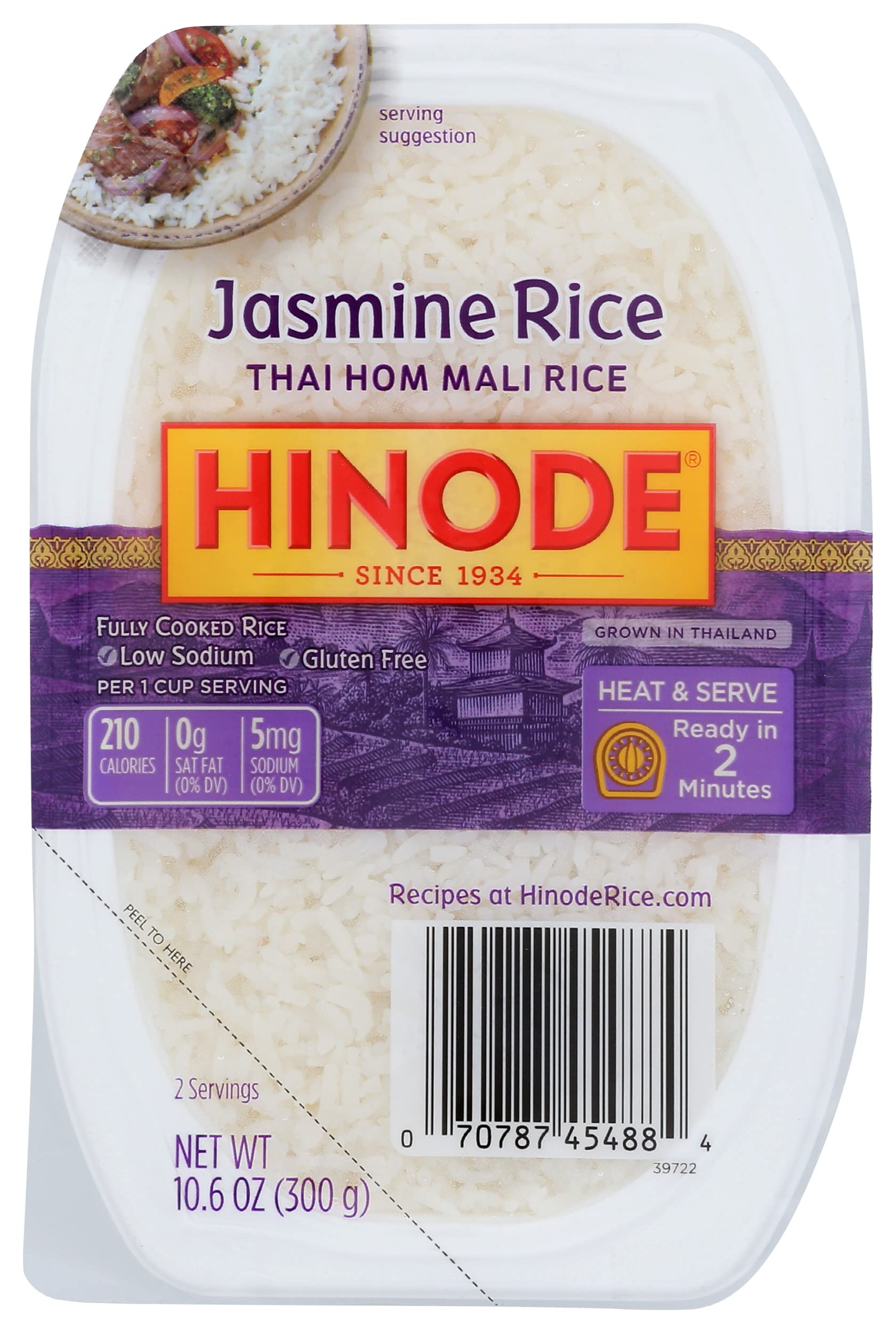 HINODE RICE Jasmine Rice, 2 CT