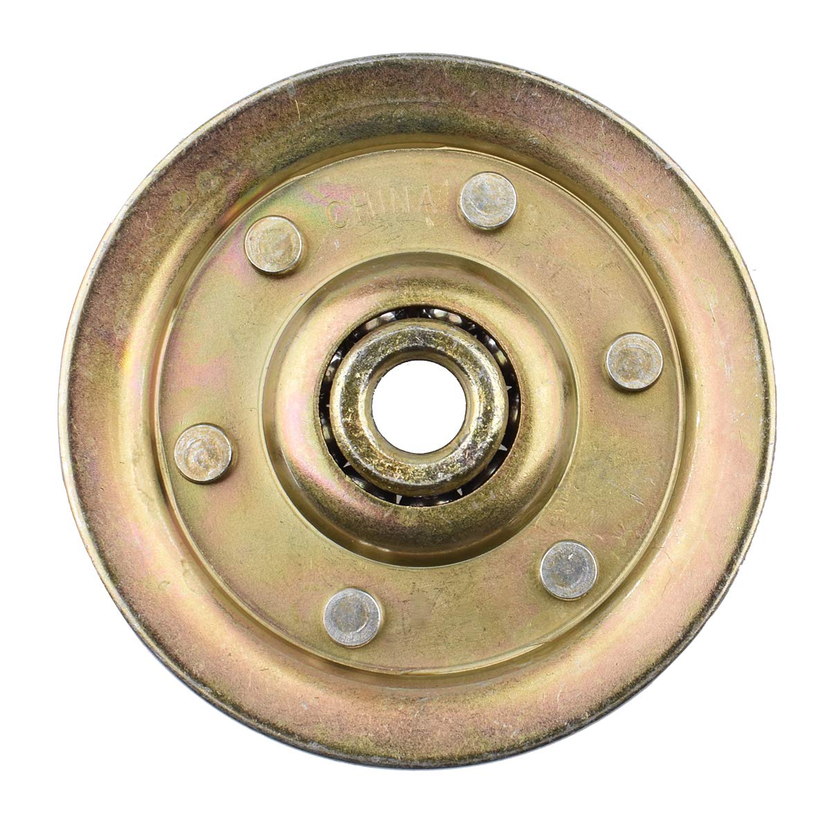Heavy Duty Garage Door 3" Pulley Kits, 3/8" bore 200LB Load Rating, Kits Including 2 Stationary Pulleys and 2 Rear Wheel Pulleys with Clevis Fork, 2 Bolts 3/8-16 x 2 Long and 2 Serrated Flange Nuts