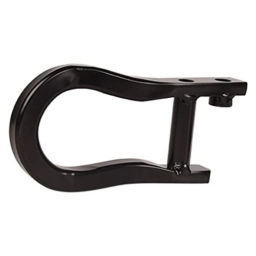 EGOESWELL 84072463 Tow Hooks with Mounting Bolts Black Color Left Right Front Lower Side New 2PCS