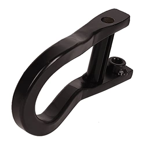 EGOESWELL 84072463 Tow Hooks with Mounting Bolts Black Color Left Right Front Lower Side New 2PCS