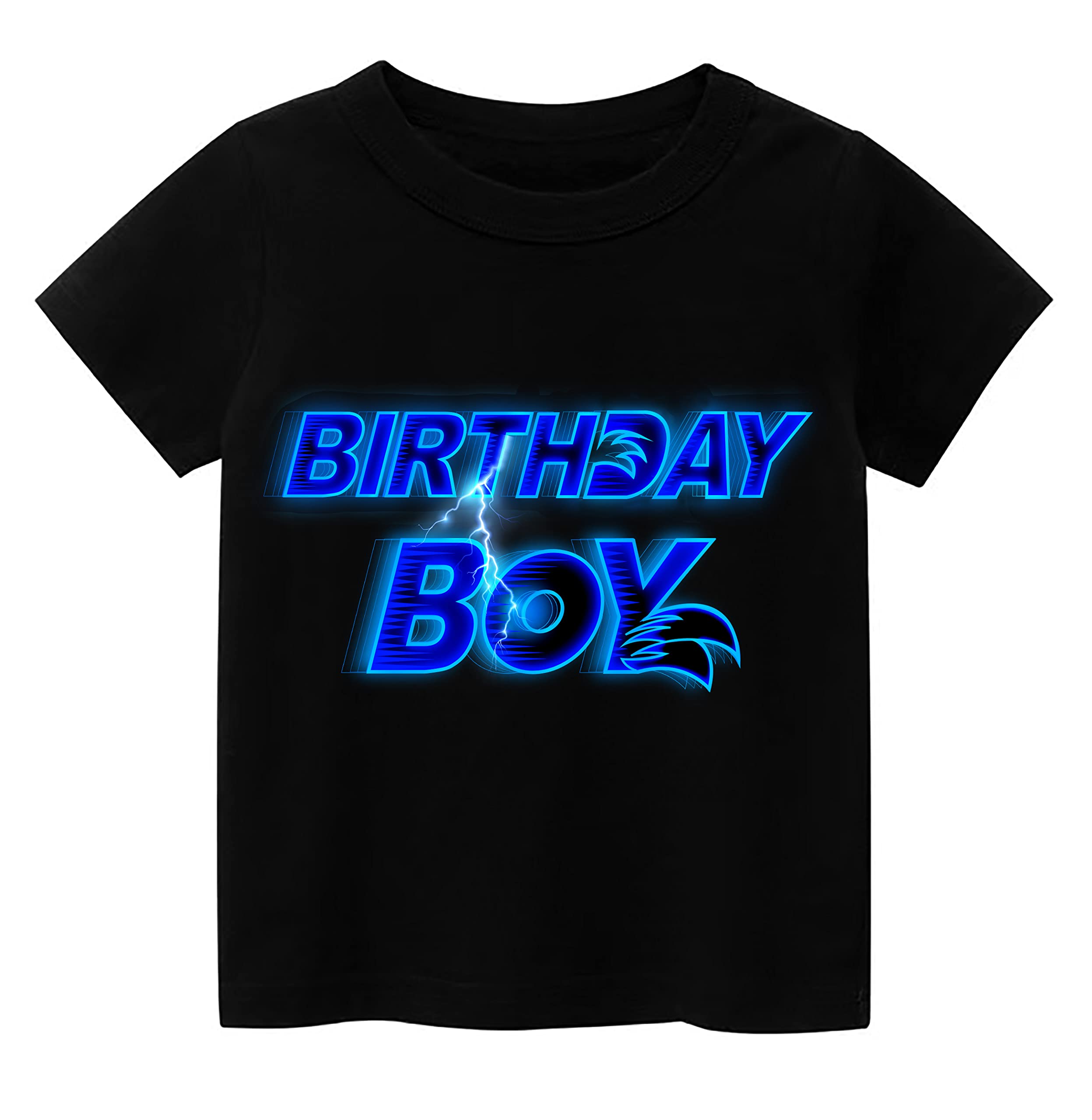 Tutu and Sian Ultra Soft Birthday Boy Short-Sleeve T-Shirt, Gifts for Boys Birthday Party (Birthday Boy 1, 9-10 Years)