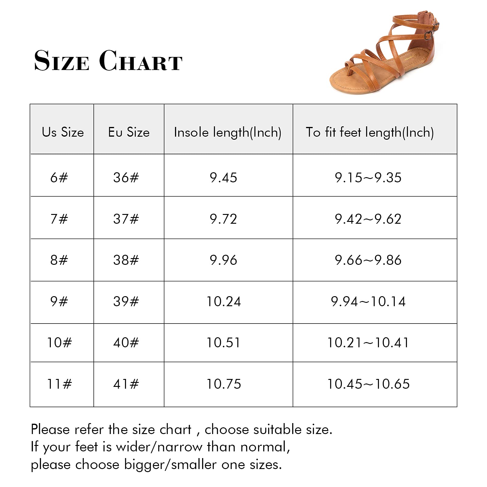 Luffymomo Women's Gladiator Strap Sandals Flat Fisherman Thong Cross Strappy Sandals(11 M US BROWN)