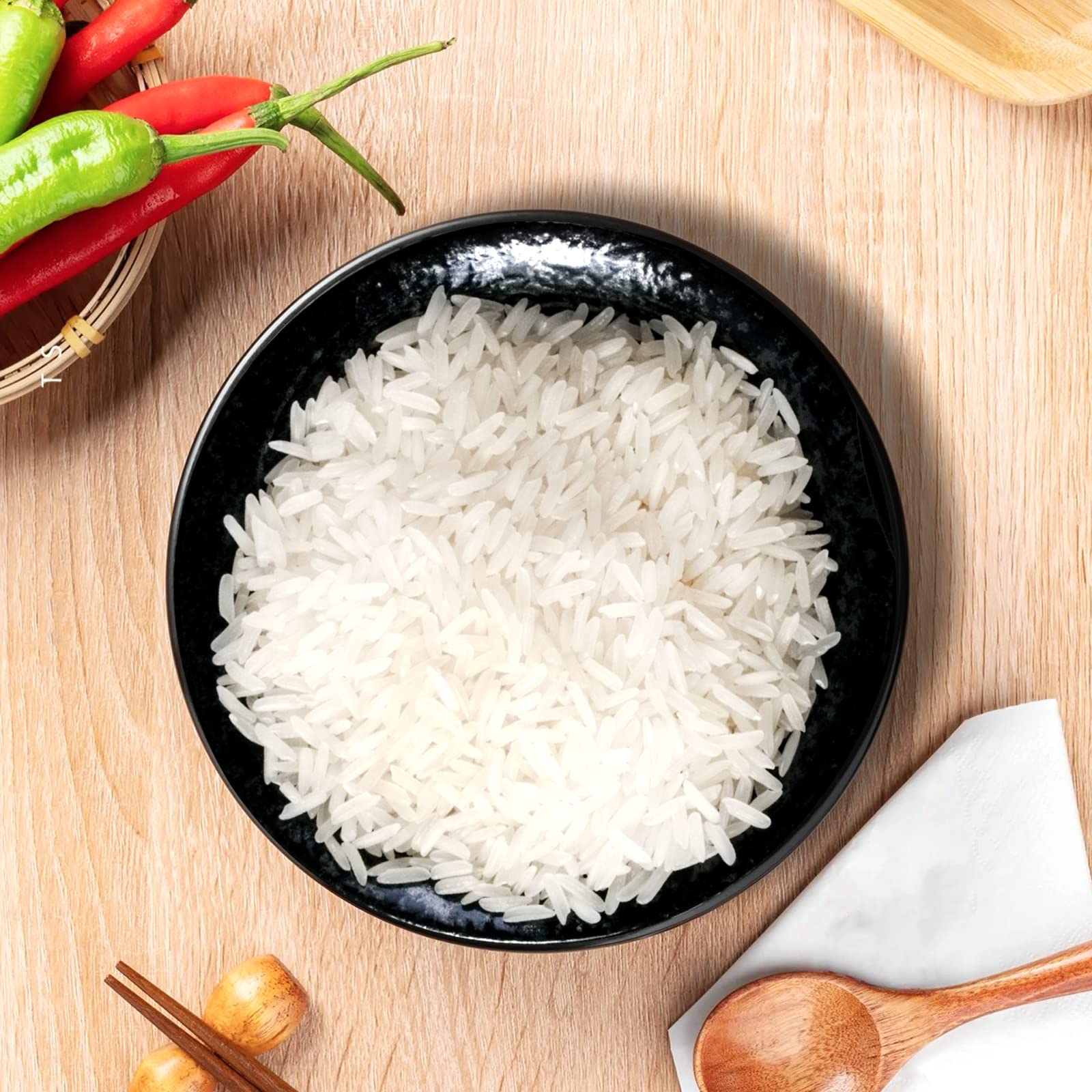 XIANG NA LAN Thai Hom Mali Jasmine Rice, Long Grain Non-GMO Jasmine Rice, 15 Pounds, Pack of 1