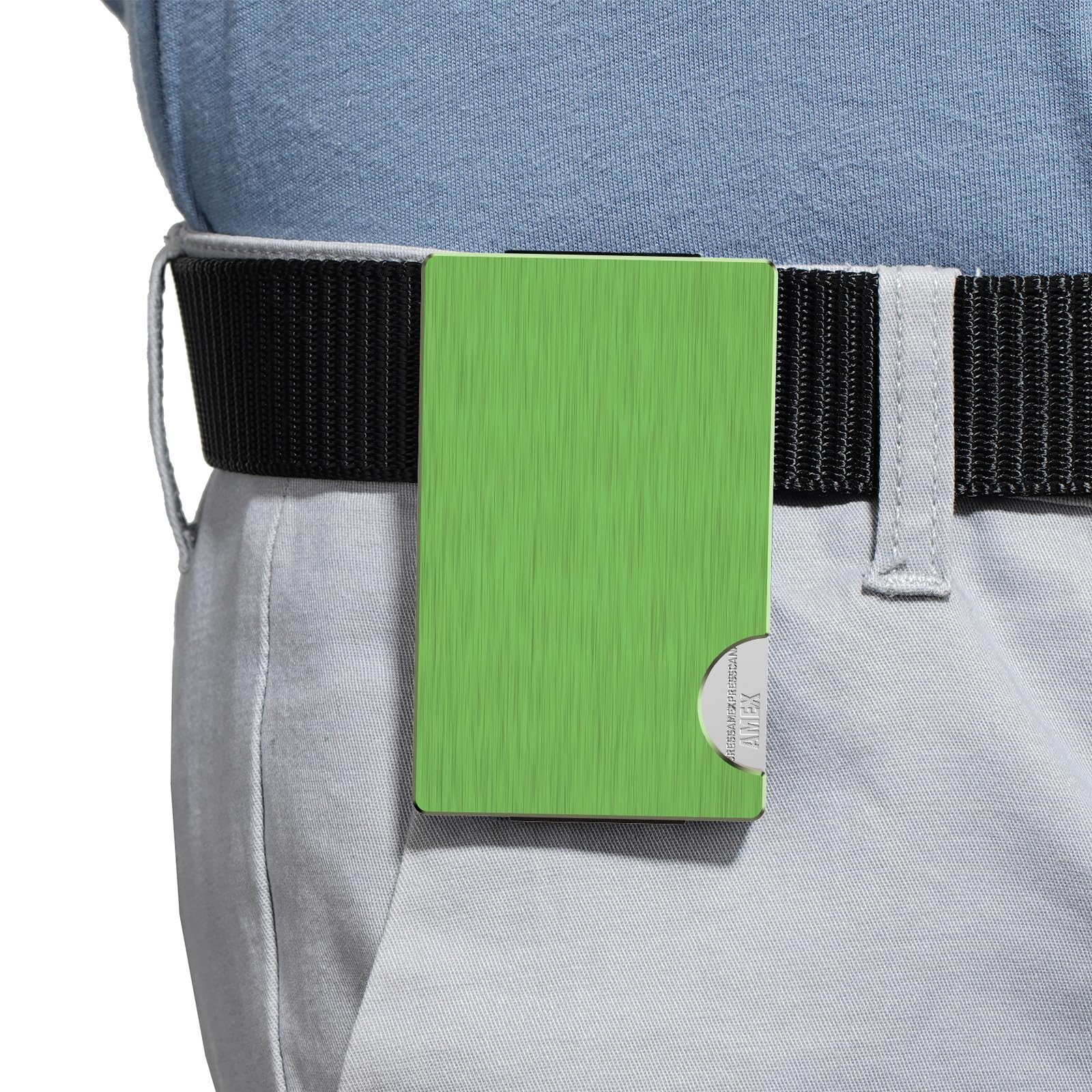 Metal Wallet for Men Slim Minimalist-Mens Wallet with Money Clip Removeable, Credit Card Holder Wallets for Men Gift