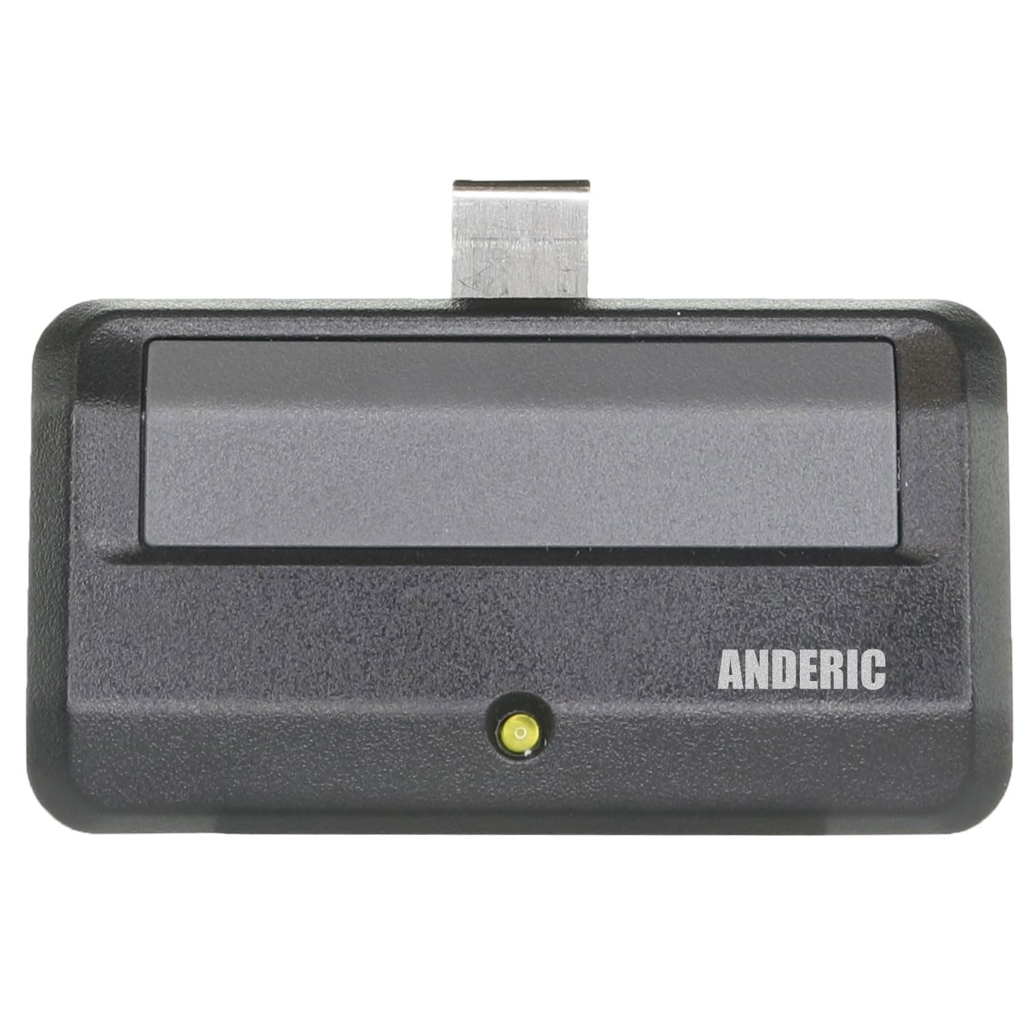 Anderic 891LM Garage Door Remote for Liftmaster 891LM Openers with Yellow Learn Key - Single Button Vizor Remote