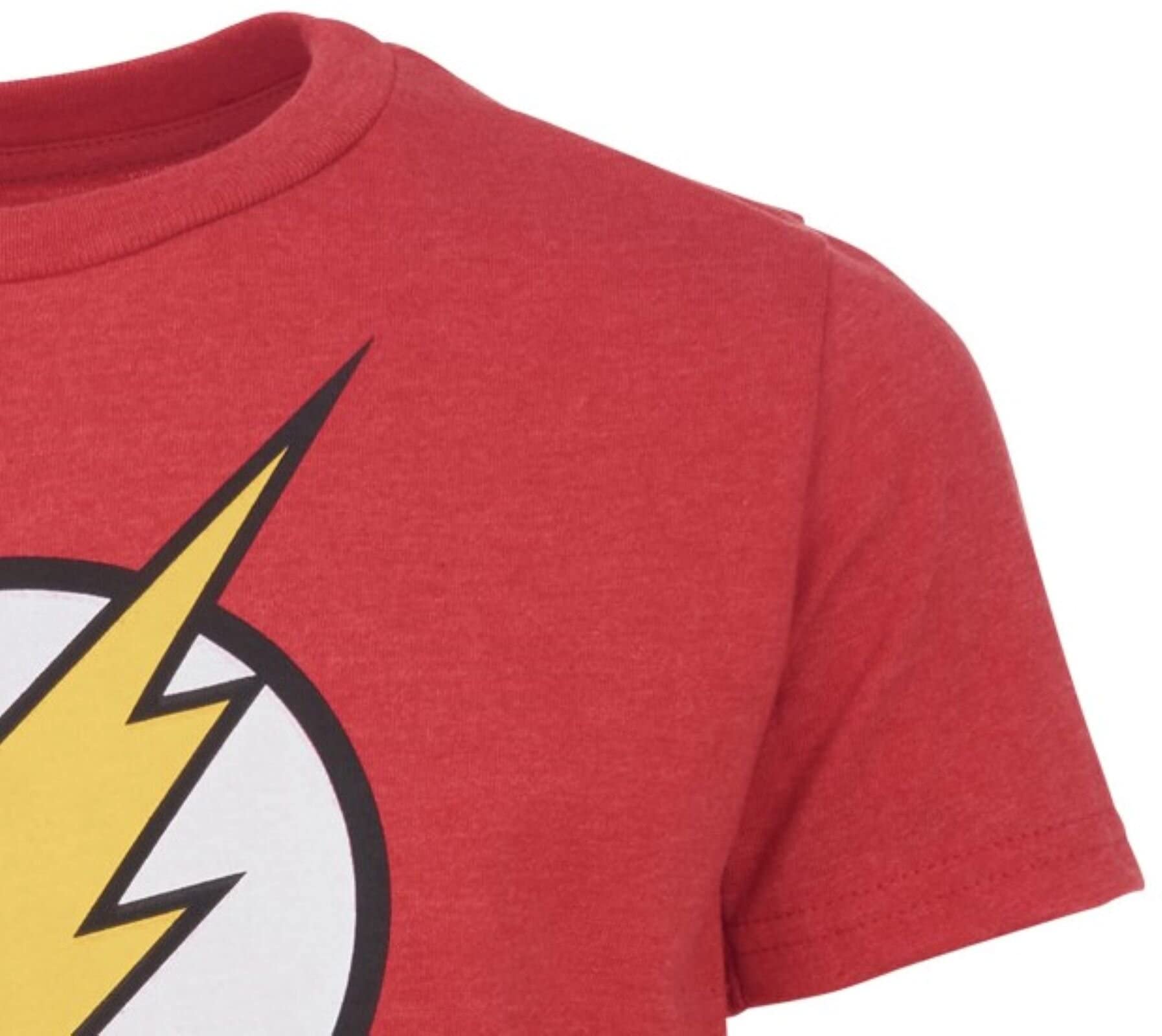 DC Comics Justice League The Flash Superman Batman Big Boys 3 Pack T-Shirts Red/Gray/Blue 10-12