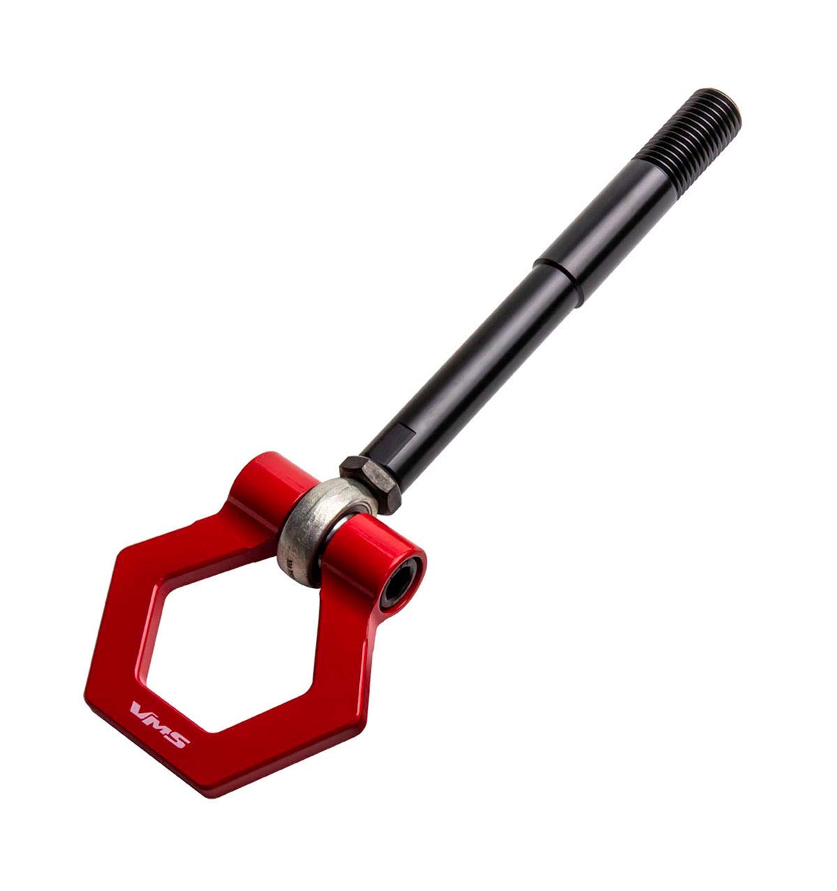 VMS RACING Front Tow Hook in RED Compatible with Chevy Chevrolet Corvette C7 Z06 ZR1 Stingray Oval Track 14-19 2014-2019