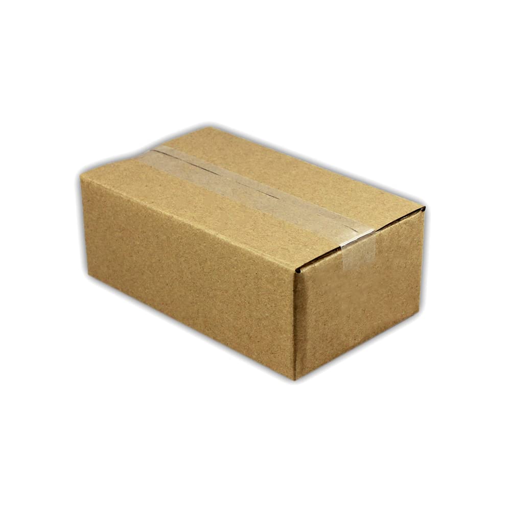 EcoSwift 1-Box 5x4x2 Corrugated Cardboard Packing Box Mailing Moving Shipping Box Carton 5 x 4 x 2 inches