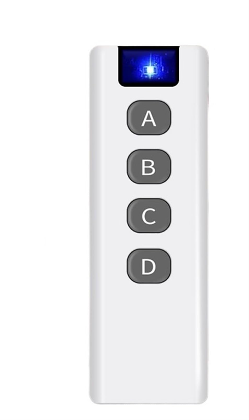 CIRONI 433Mhz Transmitter Remote Control Universal Wireless 4 Buttons Learning Code for Light Switch Gadgets Gate Garage Door Opener