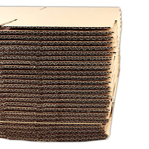 35 EcoSwift 7x4x3 Corrugated Cardboard Packing Boxes Mailing Moving Shipping Box Cartons 7 x 4 x 3 inches