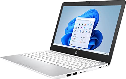 HP 2022 Stream 11 Laptop, Intel Quad Core Celeron N4120, 4 GB RAM, 64 GB Storage, 11.6” HD Anti-Glare Display, Windows 11, Long Battery Life, Thin & Portable, YSC Accessory, Includes Microsoft 365