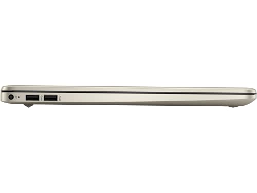 2022 Newest HP Laptop with Microsoft Office Included 1-Year, 15.6" HD Screen, AMD Athlon 3050U 16GB RAM 1TB SSD HDMI Port Webcam Gold White Windows 11 | College Student Bundle, ROKC HDMI Cable