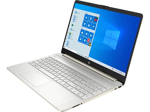2022 Newest HP Laptop with Microsoft Office Included 1-Year, 15.6" HD Screen, AMD Athlon 3050U 16GB RAM 1TB SSD HDMI Port Webcam Gold White Windows 11 | College Student Bundle, ROKC HDMI Cable