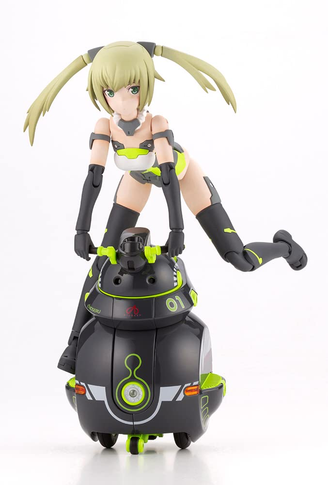Kotobukiya Frame Arms Girl: Innocentia Racer and Noseru Racing Specs Plastic Model Kit,Multicolor