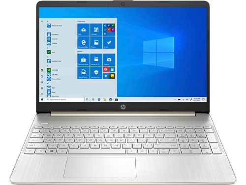 2022 Newest HP Laptop with Microsoft Office Included 1-Year, 15.6" HD Screen, AMD Athlon 3050U 16GB RAM 1TB SSD HDMI Port Webcam Gold White Windows 11 | College Student Bundle, ROKC HDMI Cable