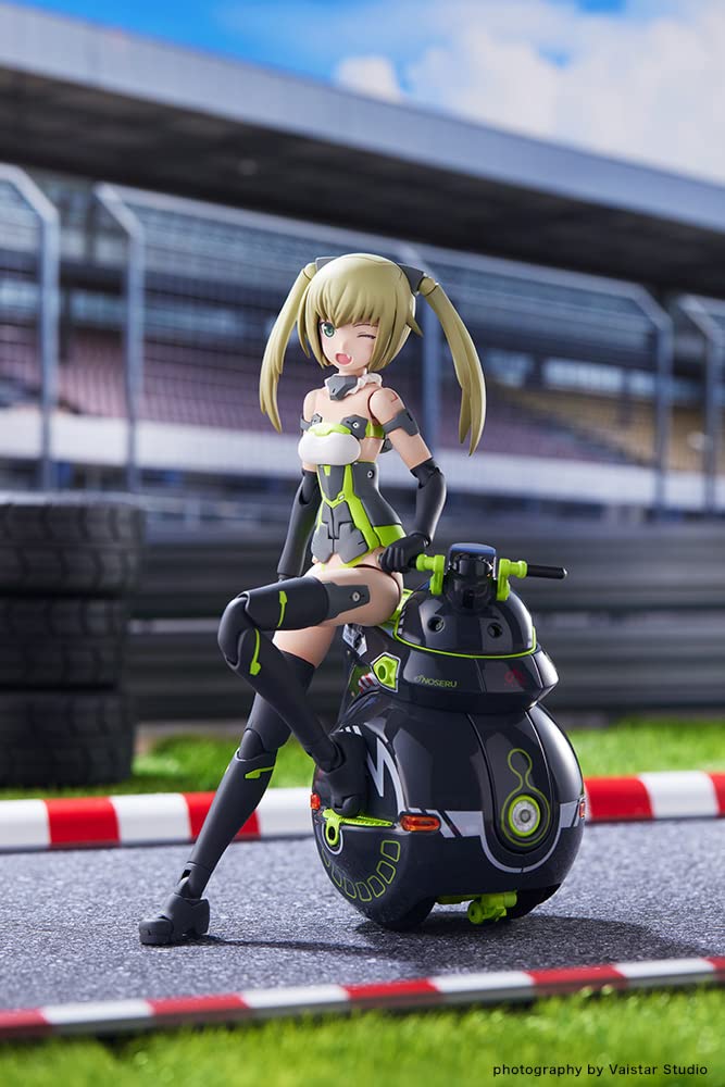 Kotobukiya Frame Arms Girl: Innocentia Racer and Noseru Racing Specs Plastic Model Kit,Multicolor