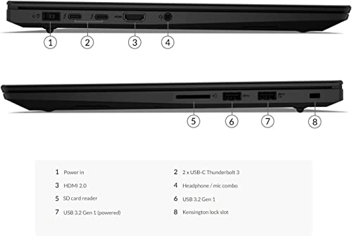 Lenovo ThinkPad X1 Extreme Gen 3 15.6" FHD (Intel 6-Core i7-10750H, 64GB RAM, 2TB PCIe SSD, GTX 1650 Ti) Mobile Workstation Laptop, 2 x Thunderbolt 3, Backlit, Fingerprint, IST HDMI, Win 11 Pro