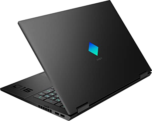 HP Omen 16 Gaming Laptop 16.1β FHD IPS 144Hz 7ms (100% sRGB) 11th Gen Intel 8-Core i7-11800H 32GB RAM 1TB SSD Geforce RTX 3060 6GB Backlit Thunderbolt Win11 Black + HDMI Cable