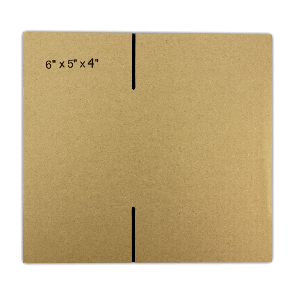 15 EcoSwift 6x5x4 Corrugated Cardboard Packing Boxes Mailing Moving Shipping Box Cartons 6 x 5 x 4 inches