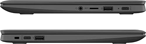 HP 11.6β Chromebook (Latest Model), AMD Dual Core Processor, 4GB RAM, 32GB eMMC, Rugged & Spill Resistant, Education, Long Battery Life, NLY MP, Chrome OS