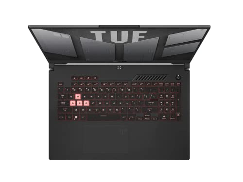 ASUS 2022 TUF A17 17.3" FHD 144Hz Gaming Laptop, AMD Ryzen 7-6800H Processor, 32GB DDR5 RAM, 1TB PCIe SSD, Backlit Keyboard, GeForce RTX 3060 6G DDR6, HD Webcam, Windows 11, Gray, 32GB USB Card
