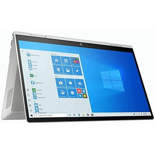 HP Envy x360 15.6-inch FHD Touchscreen 512GB SSD, i5-1135G7 2-in-1 Laptop (8GB RAM, SD Card Reader, Intel Iris Xe Graphics, Windows 10 Home) Silver, 15-ed1055wm