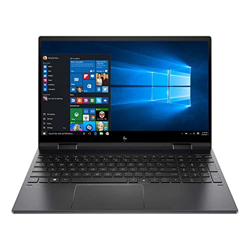 HP 2022 Envy 2-in-1 15.6 inch FHD IPS Touchscreen Laptop AMD 8-Core Ryzen 7 5700U Radeon Graphics 64GB DDR4 2TB NVMe SSD USB-C HDMI2.0 WiFi AX Webcam Fingerprint Backlit Windows 11 Pro w/RE USB