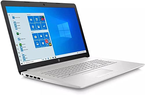 HP 2022 Newest 17.3" HD+ Display Laptop, 11th Gen Intel Core i3-1115G4(Up to 4.1GHz, Beat i5-1030G7), 16GB DDR4 RAM, 1TB HDD+256GB PCIe SSD, Bluetooth, Webcam, Windows 11, Silver, w/ 3in1 Accessories