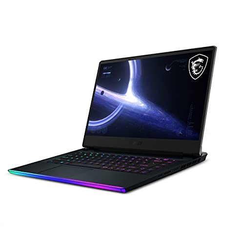 MSI GE66 Raider 15.6" UHD 4K Anti-Glare Thin Bezel Display, Intel Core i9-11980HK, NVIDIA GeForce RTX3080, 32GB, 2TB NVMe SSD, Win10, Titanium Blue (11UH-227)