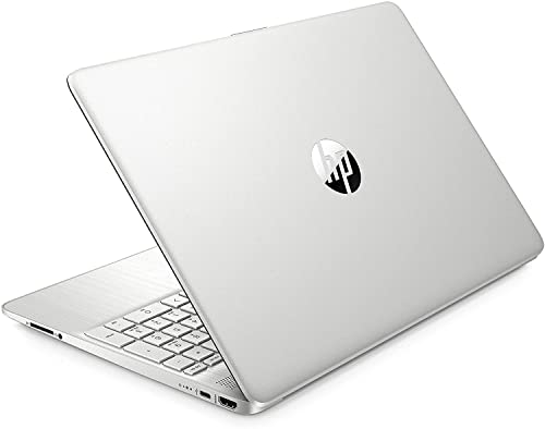 HP 15.6 inch Laptop, AMD Ryzen 5300U, 4-Cores Processor, 12GB RAM, 256GB SSD Storage, Windows 10 or Windows11, Bluetooth, Wi-Fi, Fast Charge, Webcam, Bundle with JAWFOAL