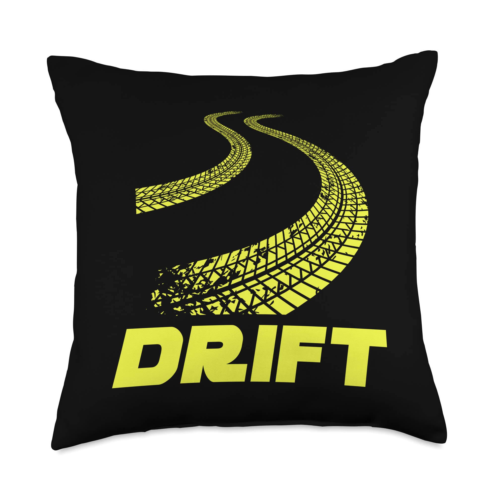 American Vintage Muscle Car Collectors Gifts & Tee Japanese Import Muscle Car Burnout Burn Rubber Street Racer Throw Pillow, 18x18, Multicolor