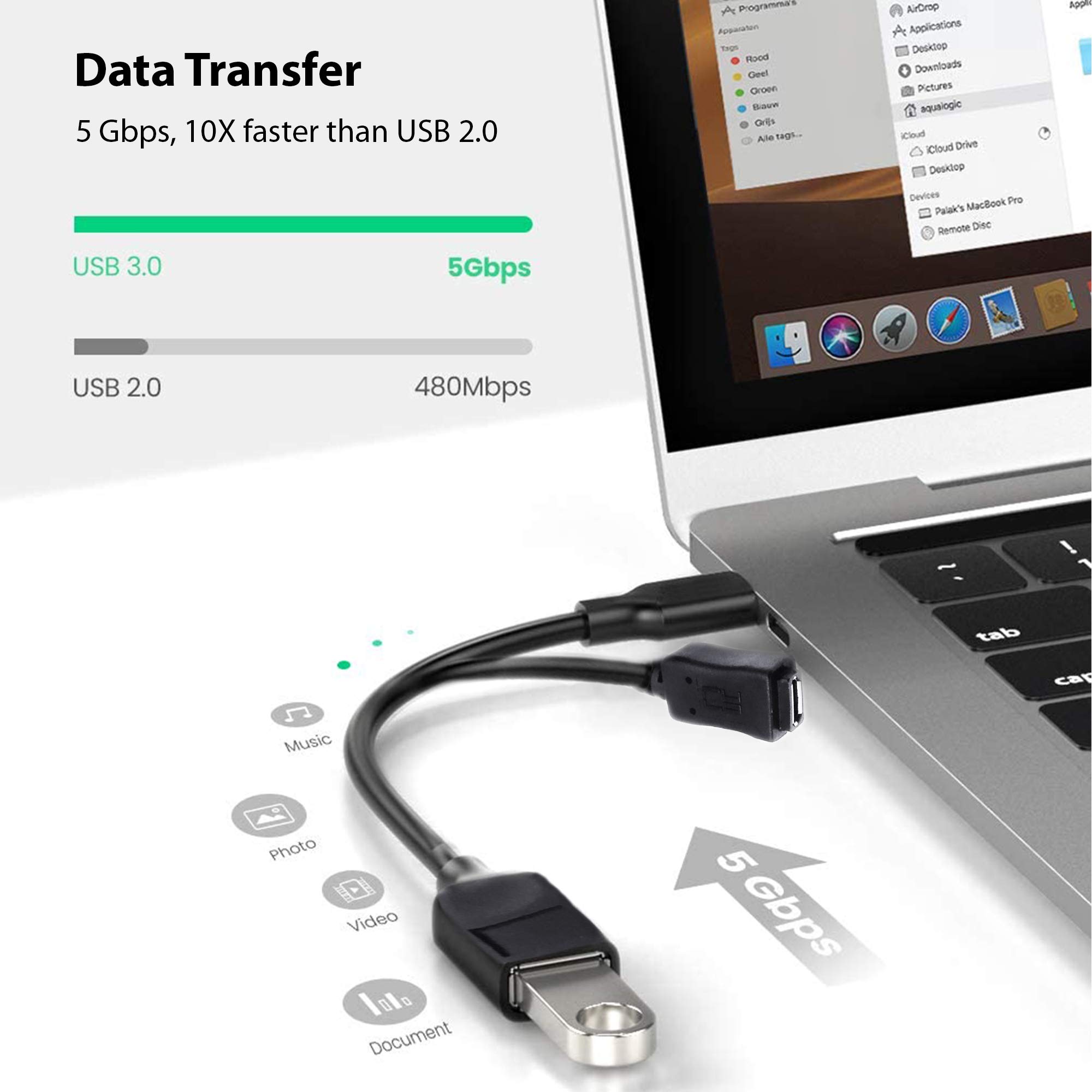 Tek Styz PRO USB + OTG Power Stick Compatible with Emporia Thunder IQ4405 Quad Smartphone for Dual Function Connection to Any Compatible Keyboard, Gaming, Mouse, Storage Drive or 100s of USB Device