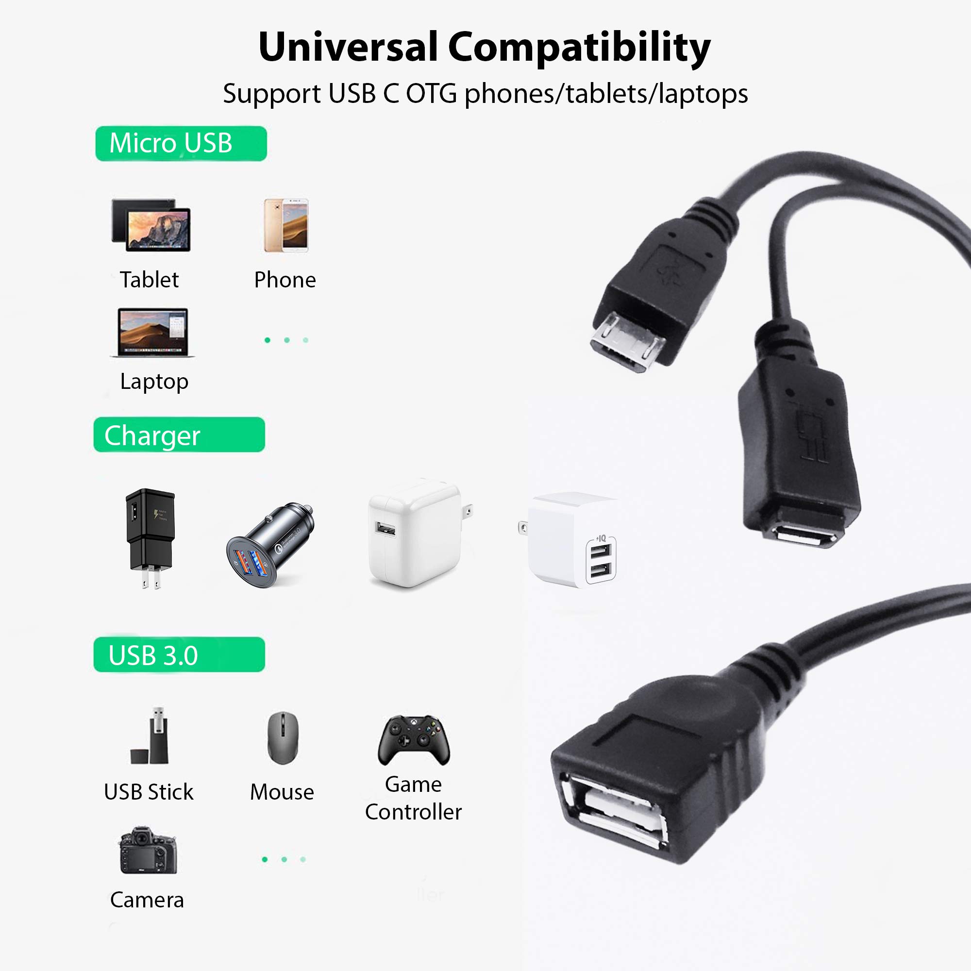 Tek Styz PRO USB + OTG Power Stick Compatible with Emporia Thunder IQ4405 Quad Smartphone for Dual Function Connection to Any Compatible Keyboard, Gaming, Mouse, Storage Drive or 100s of USB Device