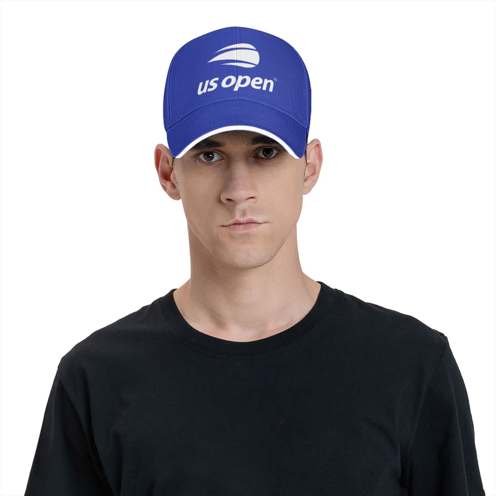 Us Open Tennis 2023 Sandwich Cap Unisex Classic Baseball Capunisex Adjustable Casquette Dad Hat Blue
