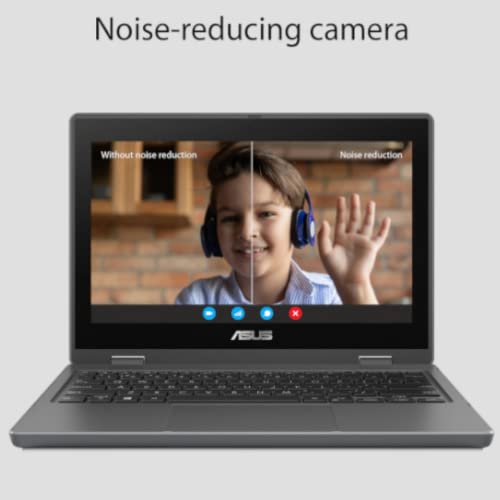 ASUS 2023 Newest Student 12" HD Anti-Glare Display, Thin & Lightweight, Intel N4500 Processor, Type-C, HDMI, Ethernet Port, 10hs Battery Life, Windows 10 Pro (4GB RAM | 256GB SSD)