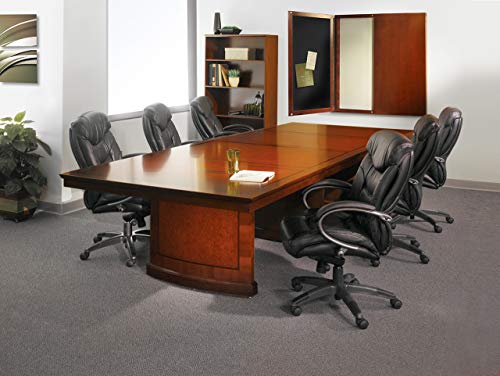 Mayline Group Mayline Sorrento Conference Room Tables, 12 feet, Bourbon Cherry Veneer