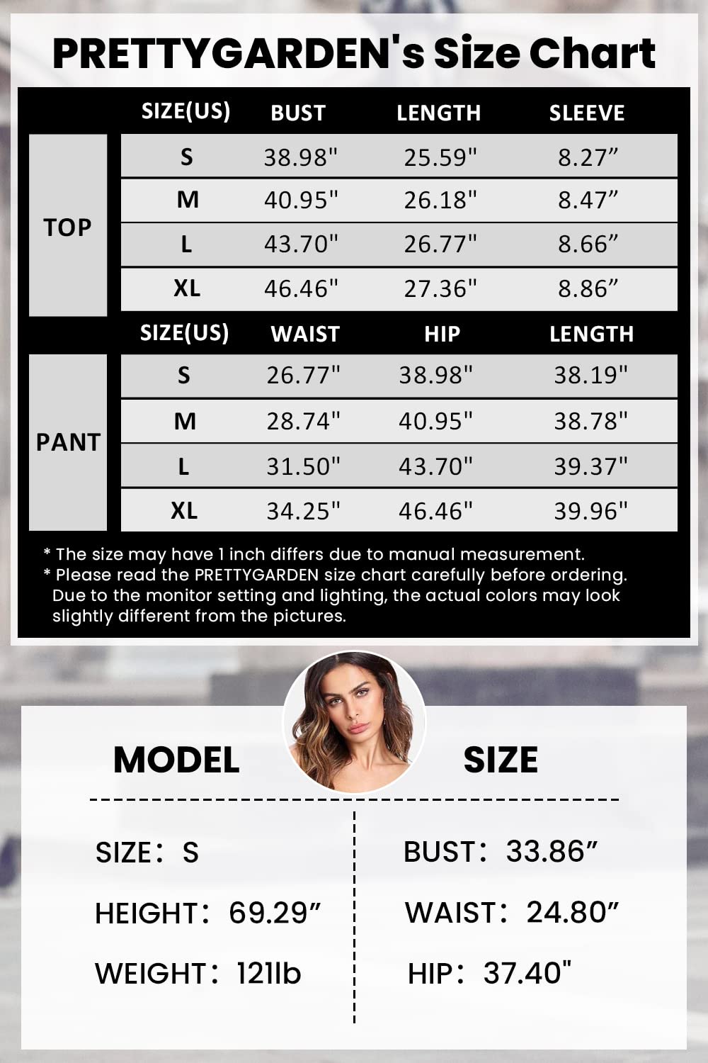 PRETTYGARDEN Women's Two Piece Lounge Sets 2025 Spring Summer Jogger Pants Vacation Outfits Travel Airplane Matching Clothes (Striped Dark Khaki,X-Large)